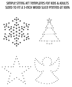 11 Gorgeous String Art Patterns You Can Print for Free - TheTalkHome