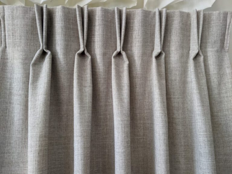 How to Make DIY Pinch Pleat Curtains - TheTalkHome